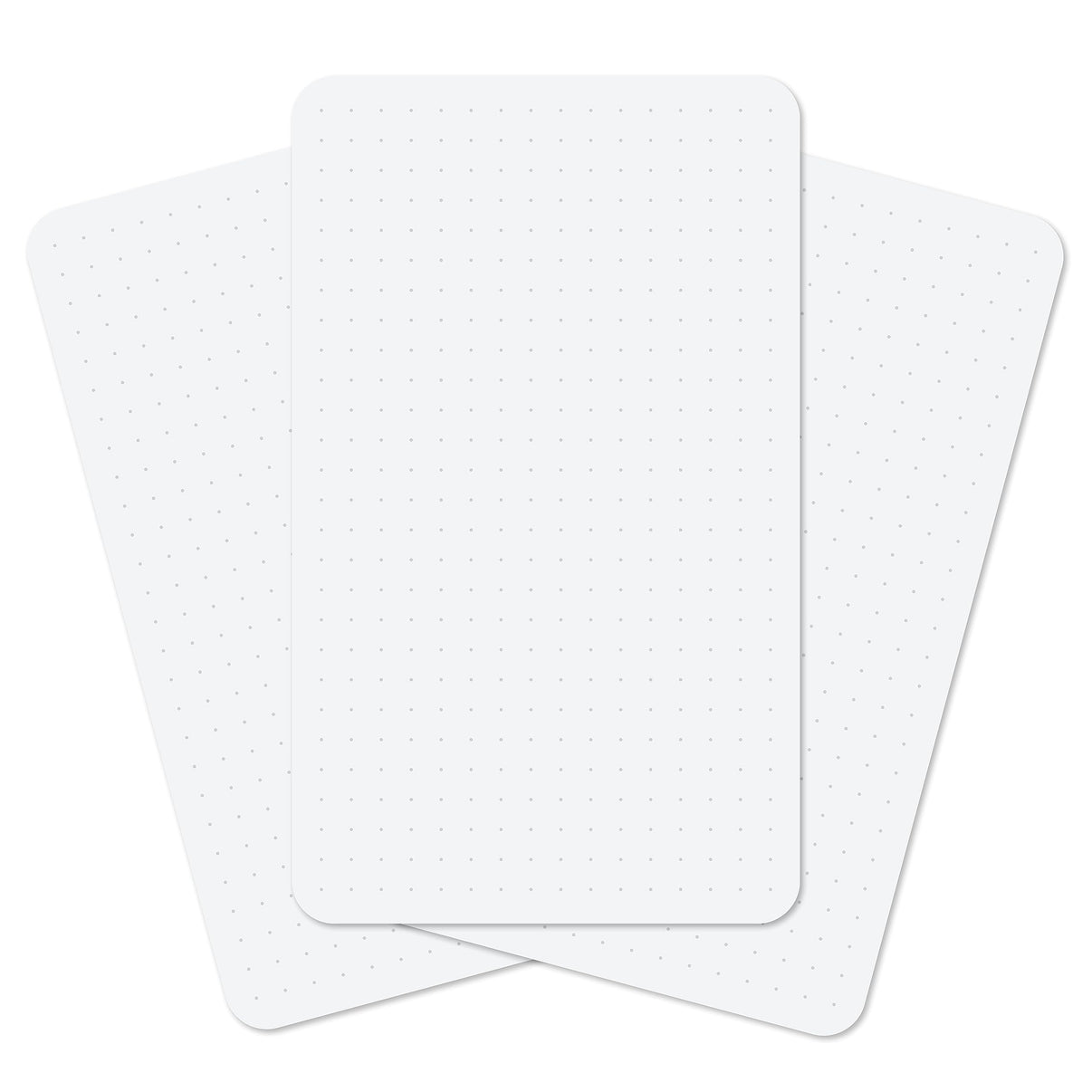 Dot Grid Index Cards 3x5 | 50 Pack Rounded Corners | Notsu